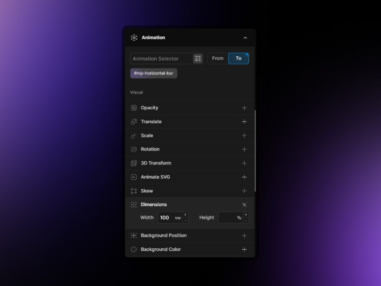 Create a Scroll Progress Bar - motion.page