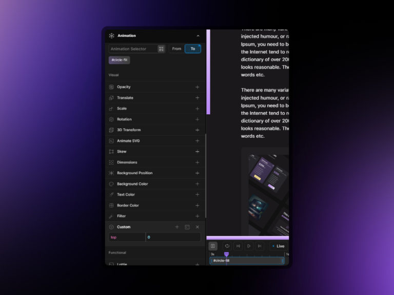 Create a Scroll Progress Bar - motion.page